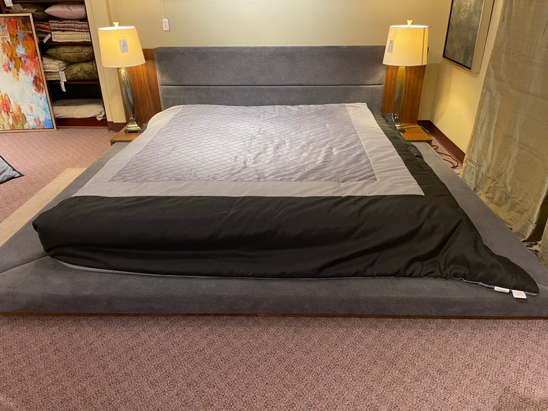 Japanese Style King Bed with Night Stands – Oriental Rug Palace